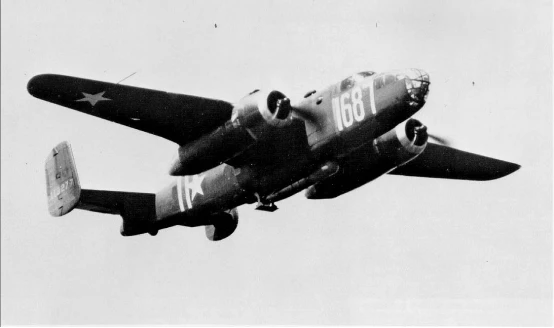 航空图鉴——北美 B-25 米切尔 - 哔哩哔哩