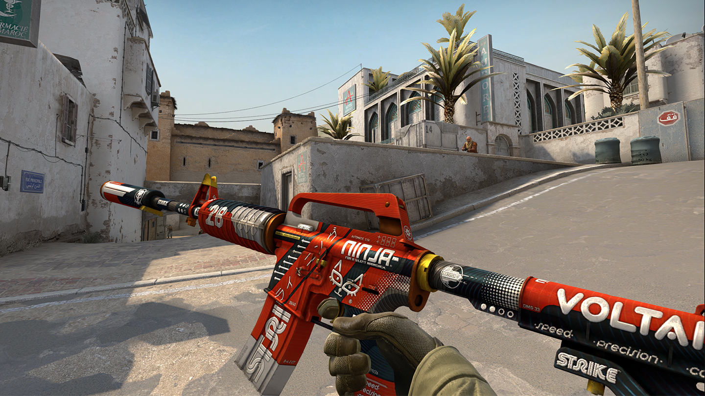 CSGO每日皮肤鉴赏：AK-47 | 血腥运动