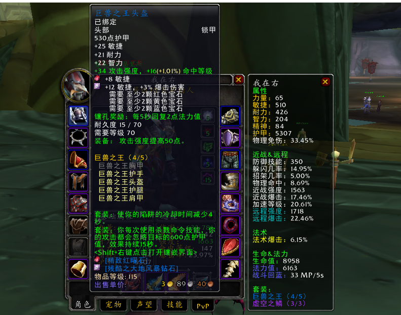 魔兽TBC怀旧服猎人P1阶段毕业配装，DPS领先整整一个版本 - 哔哩哔哩