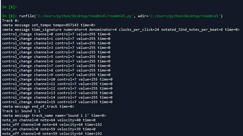 Python生成音乐 之 mido库读取midi文件 - 哔哩哔哩