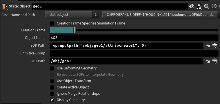[Houdini] Static Object - 哔哩哔哩