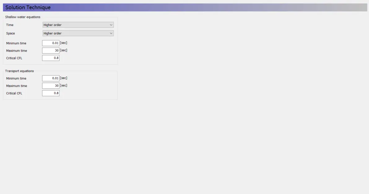MIKE21水动力模块计算操作流程（第四步——Flow Model FM（.m21fm）参数设置） - 哔哩哔哩