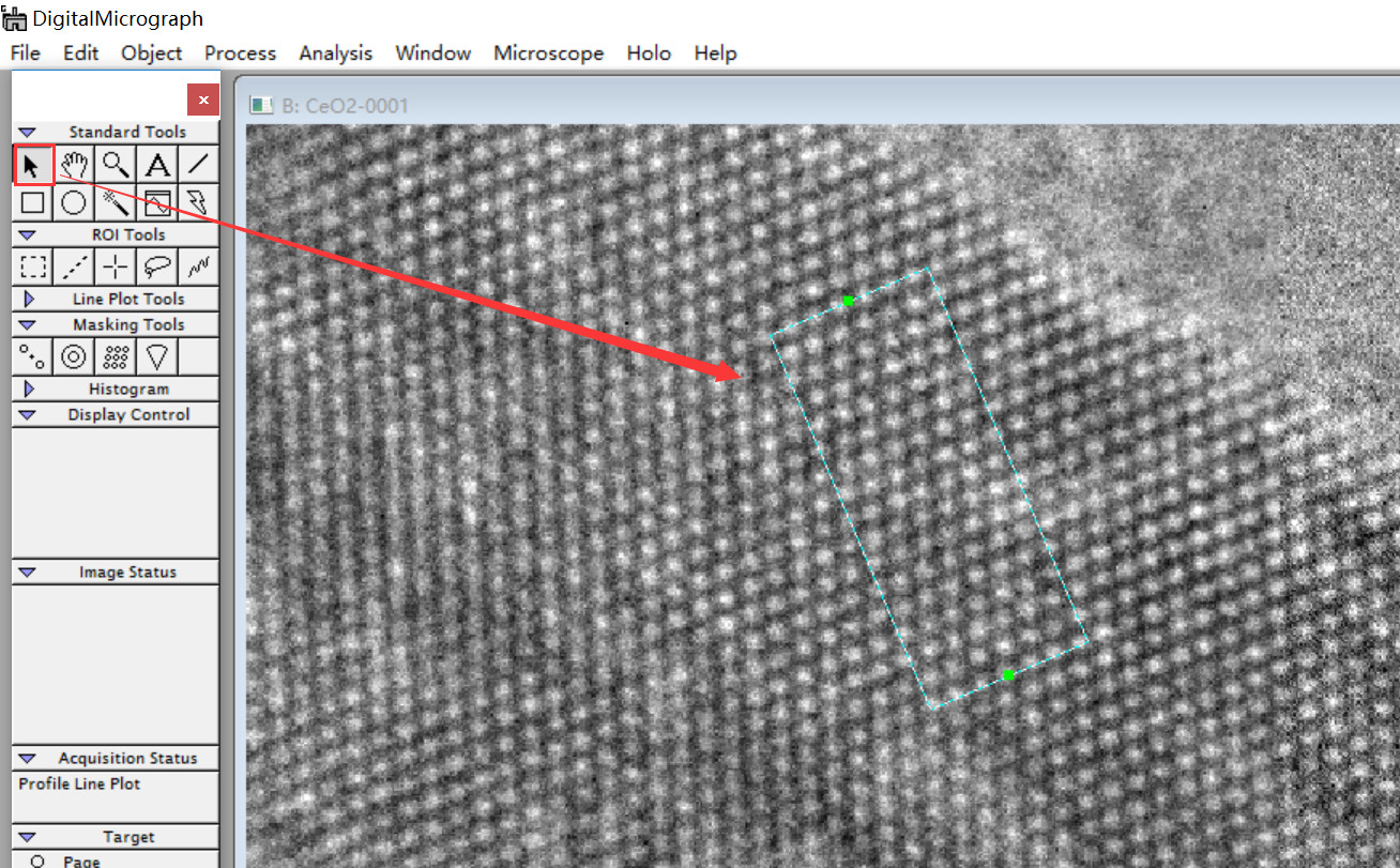 Digital Micrograph实例教程(1)：如何测量高分辨电镜图片中的晶面间距？ - 哔哩哔哩