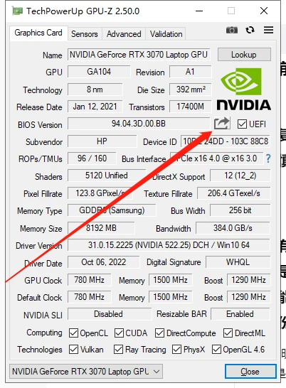 惠普系列刷Vbios解锁功耗方法以及6proVbios分享篇 - 哔哩哔哩