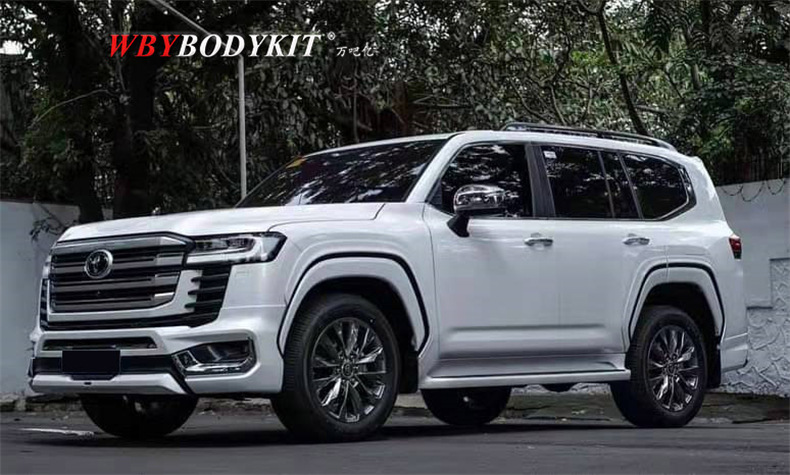 丰田兰德酷路泽LC300改装Modellista小包围蒙拉丽莎前后唇 - 哔哩哔哩