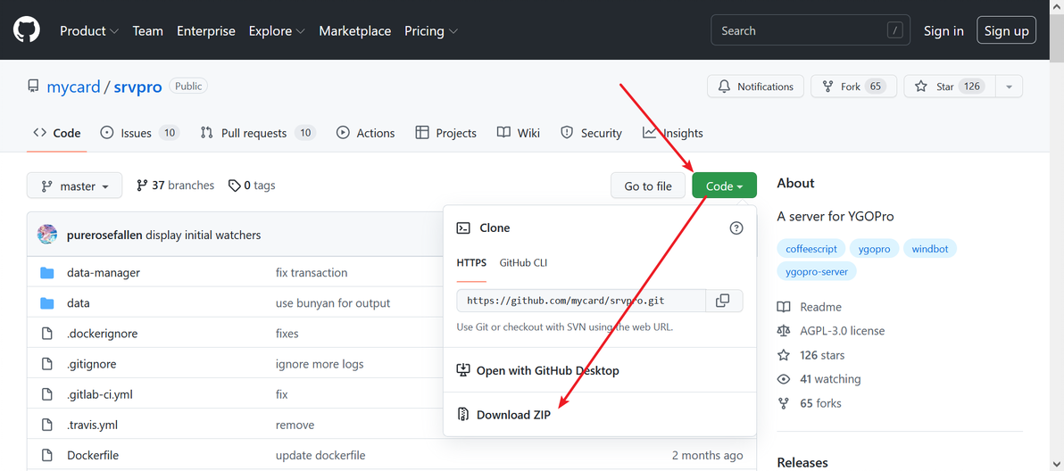 记一次SRVPRO（YGOPRO服务端）在WIN系统的搭建过程以及BNS模式（随机卡组）改造 - 哔哩哔哩