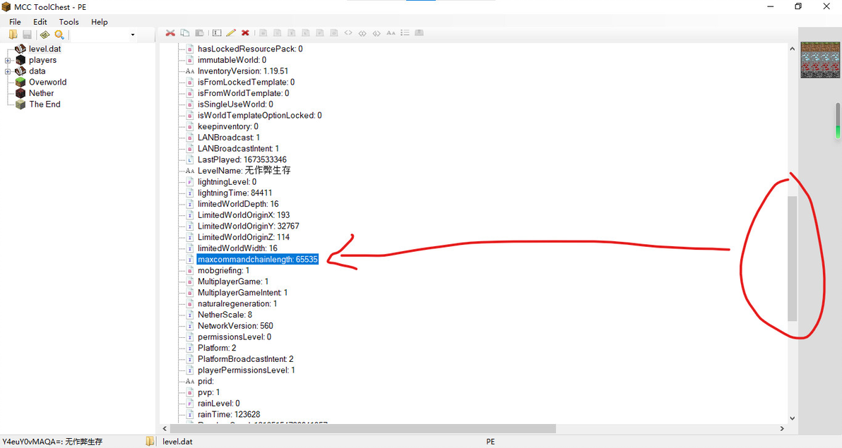 基岩版最强修改器，还能够将Java世界和基岩世界互相转换-MCC Tool Chest PEの使用教程 - 哔哩哔哩
