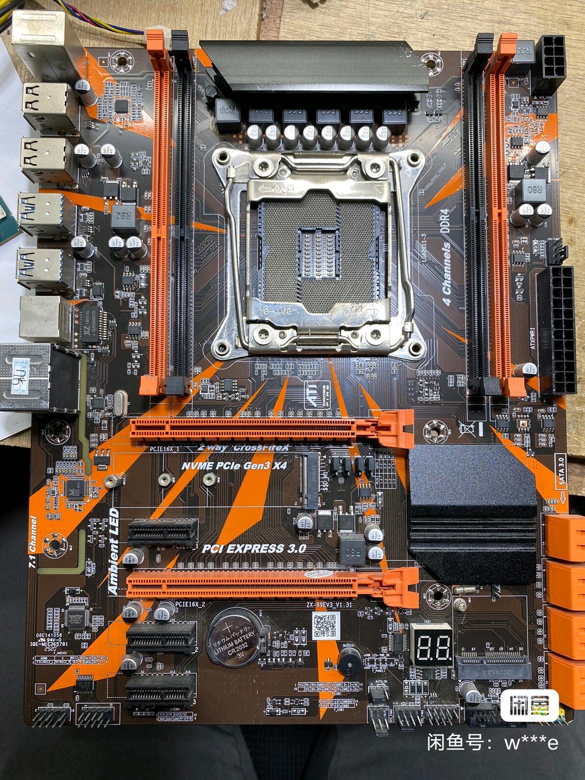 寨板X99将E5 1650V3超频至4.4GHz - 哔哩哔哩