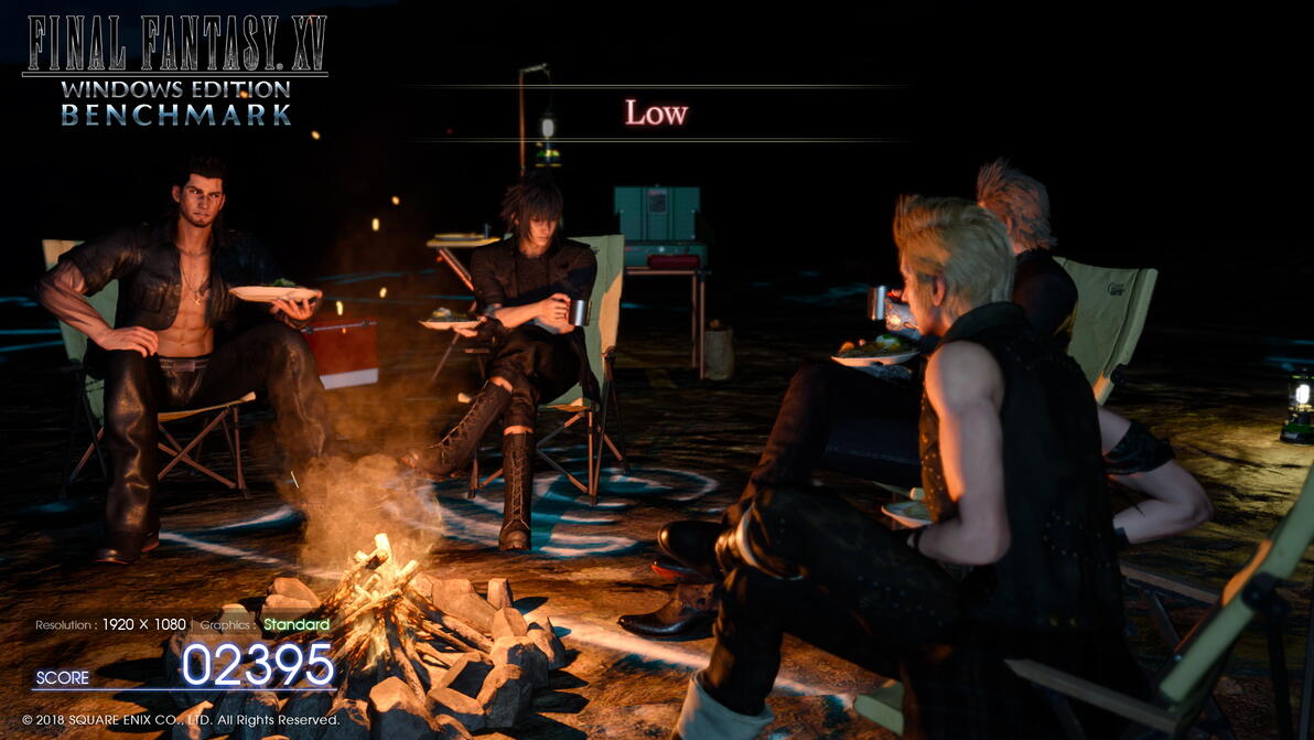 你的电脑能玩《ff15》吗？最终幻想15入门级游戏本性能测试！ - 哔哩哔哩
