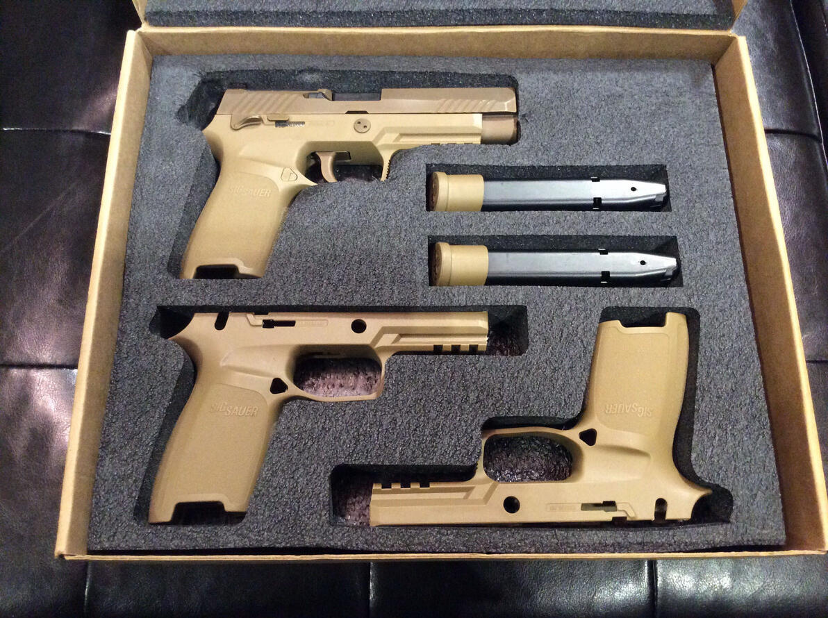 【轻武器科普】美军新一代制式手枪——M17/M18 MHS手枪 - 哔哩哔哩