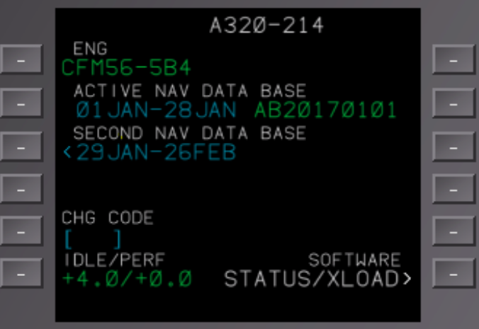 A320 MCDU - 哔哩哔哩