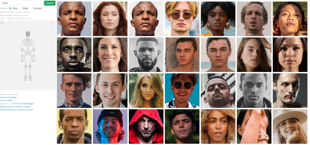 打破信息差！建模人绝对不能错过的人体模型参考网站！ - 哔哩哔哩