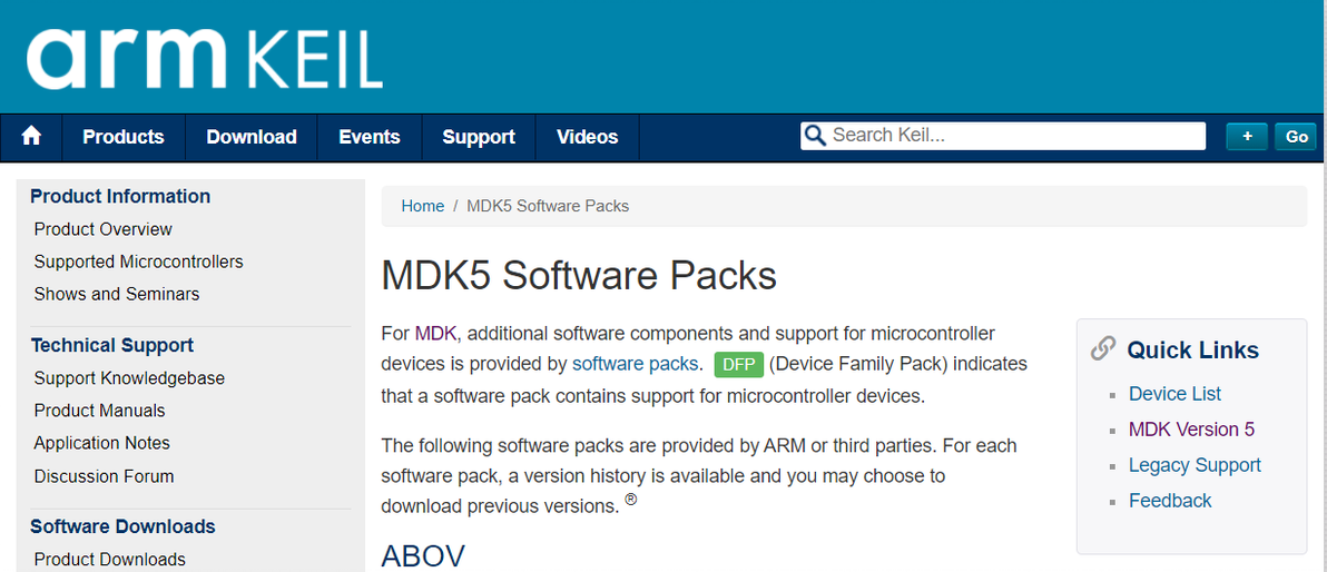 MDK5 Software Pack芯片包安装/STM32所有系列Keil开发包下载方法！ - 哔哩哔哩