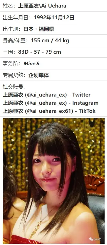 上原亚衣 Ai Uehara 【优百科#050】 - 哔哩哔哩