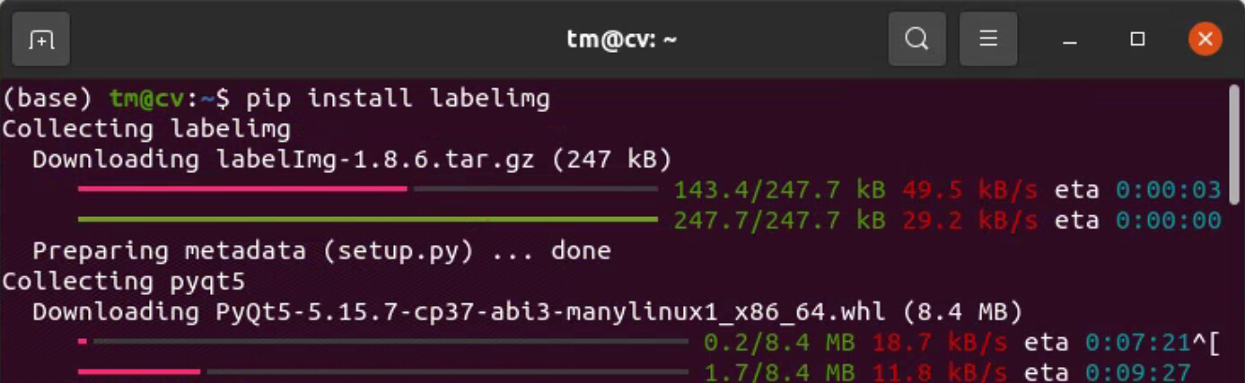 目标标注工具 LabelImg 安装和使用 - 哔哩哔哩