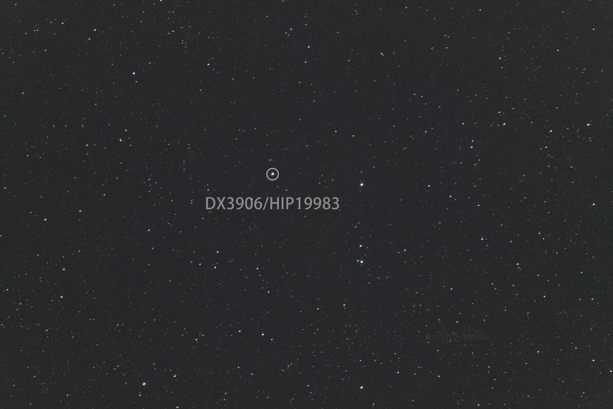 “献给你的星”，拍摄云天明送给程心的星星——DX3906/HIP19983 - 哔哩哔哩