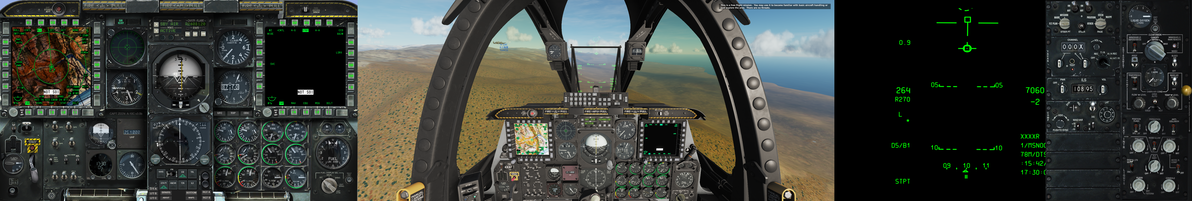 DCS WORLD 运用helios进行分屏设计飞行模拟仓 - 哔哩哔哩