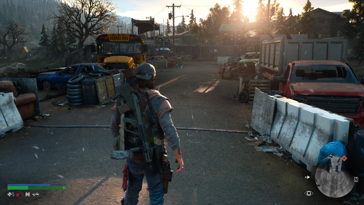 《往日不再Days Gone》游戏UI设计截图分享 - 哔哩哔哩