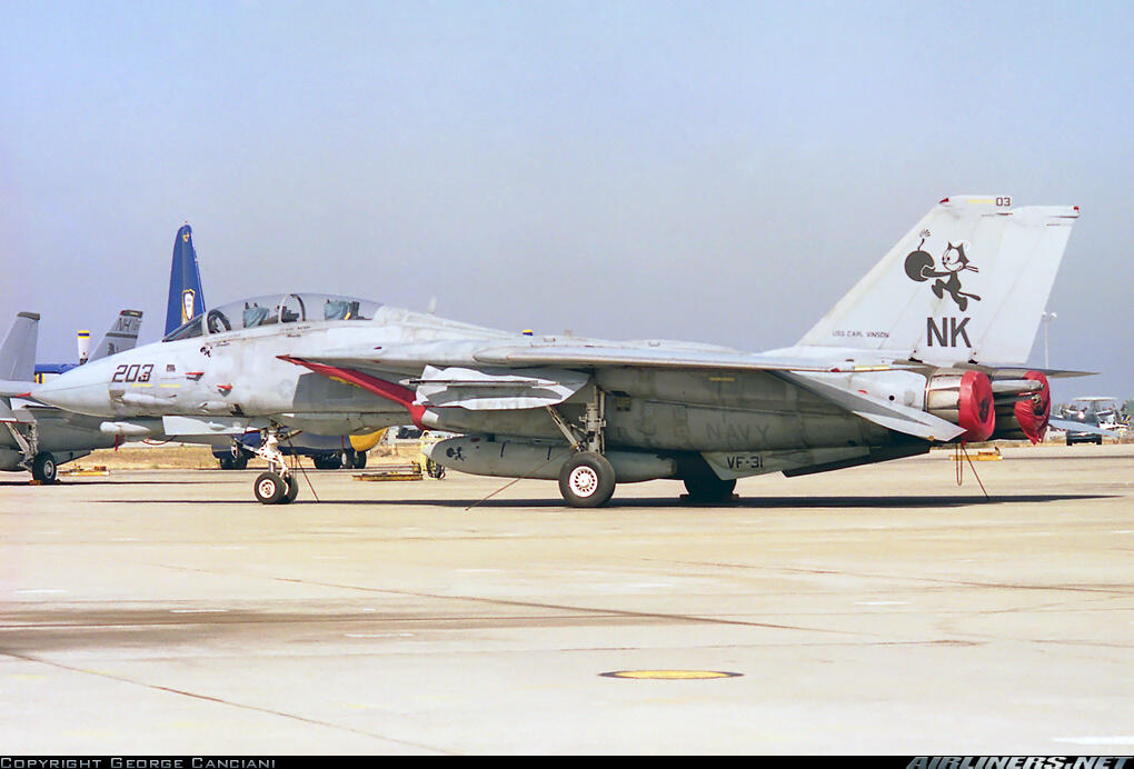美国海航F-14中队补完计划——第四期（VF-31） - 哔哩哔哩