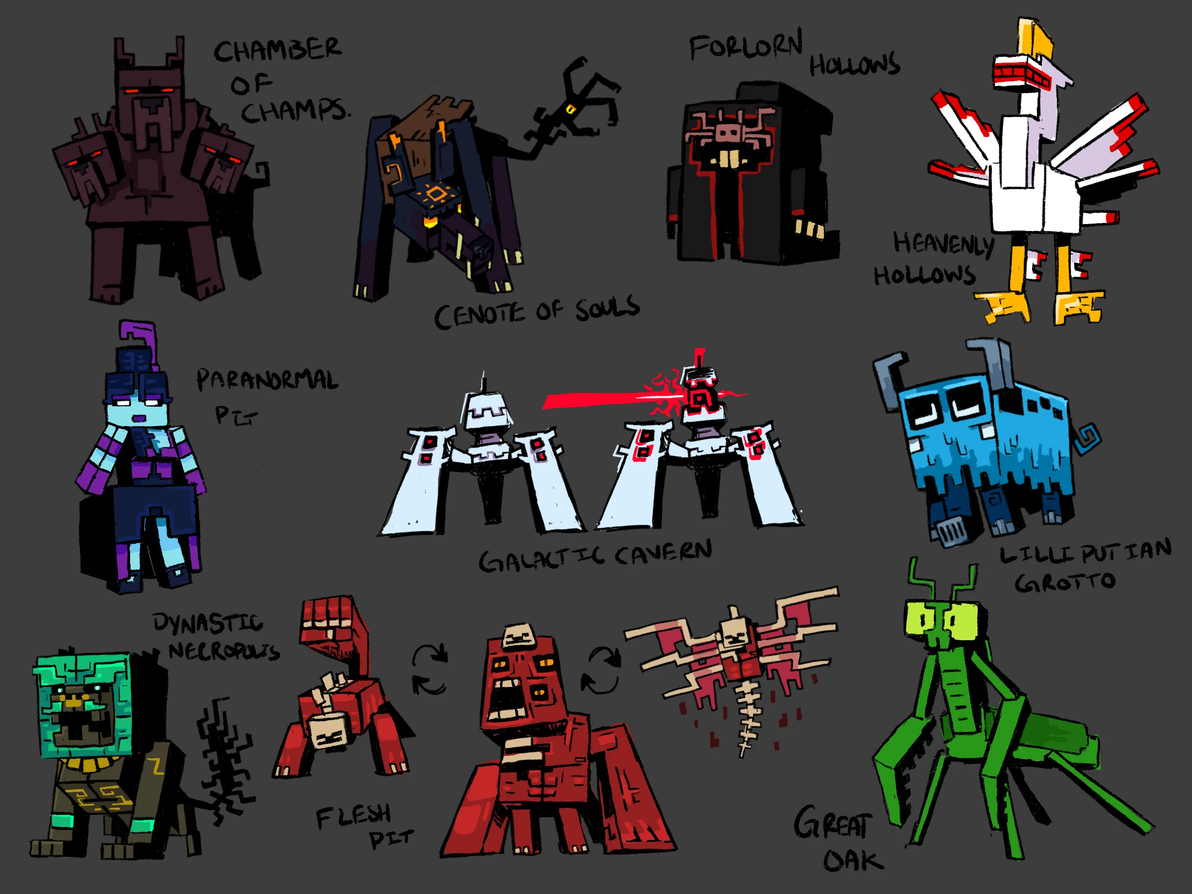 Alex's Caves 洞穴投票候选一览 - 哔哩哔哩