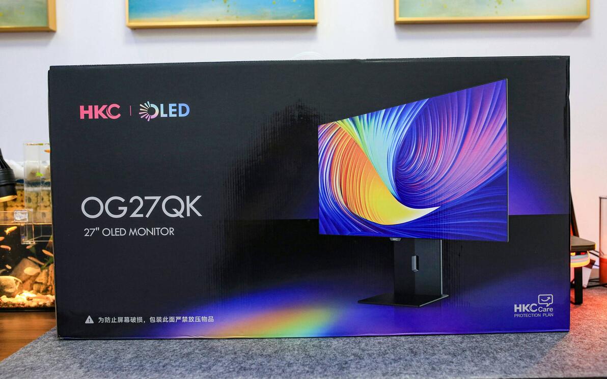 2K 240Hz 高刷、原生10bit OLED——HKC OG27QK旗舰级显示器 - 哔哩哔哩