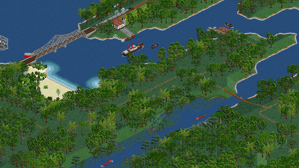 【OpenTTD】转载截图第一期 - 哔哩哔哩