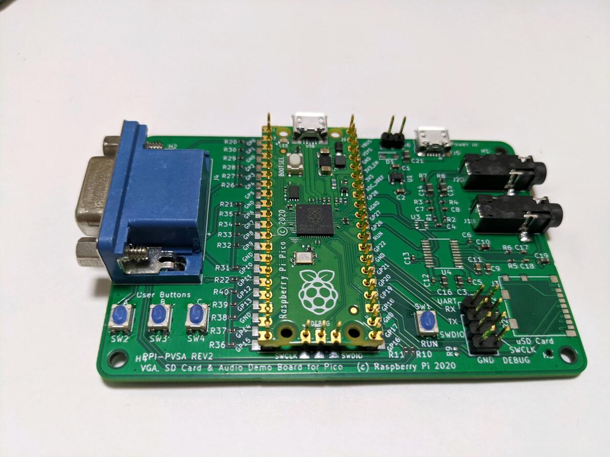 Raspberry Pi Pico VGA底板 - 哔哩哔哩