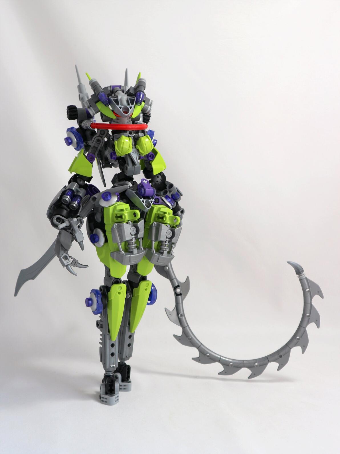 日推乐高moc分享---IBK大神的生化机娘 - 哔哩哔哩