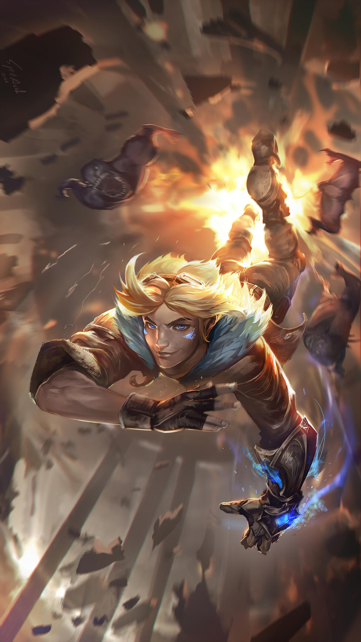 英雄联盟 | 探险家 伊泽瑞尔（Ezreal）| 4K 8K 电脑壁纸 手机壁纸 - 哔哩哔哩