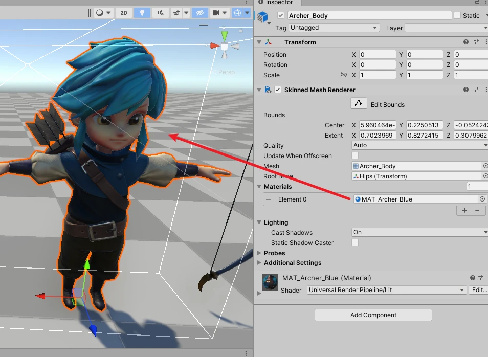 skinnedMeshRenderer模型渲染和动画相关 - 哔哩哔哩