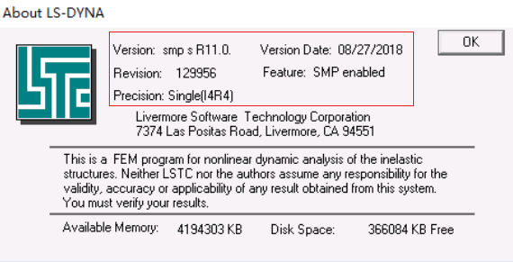 LS-DYNA R11.0.0 SMP Win64安装教程 - 哔哩哔哩