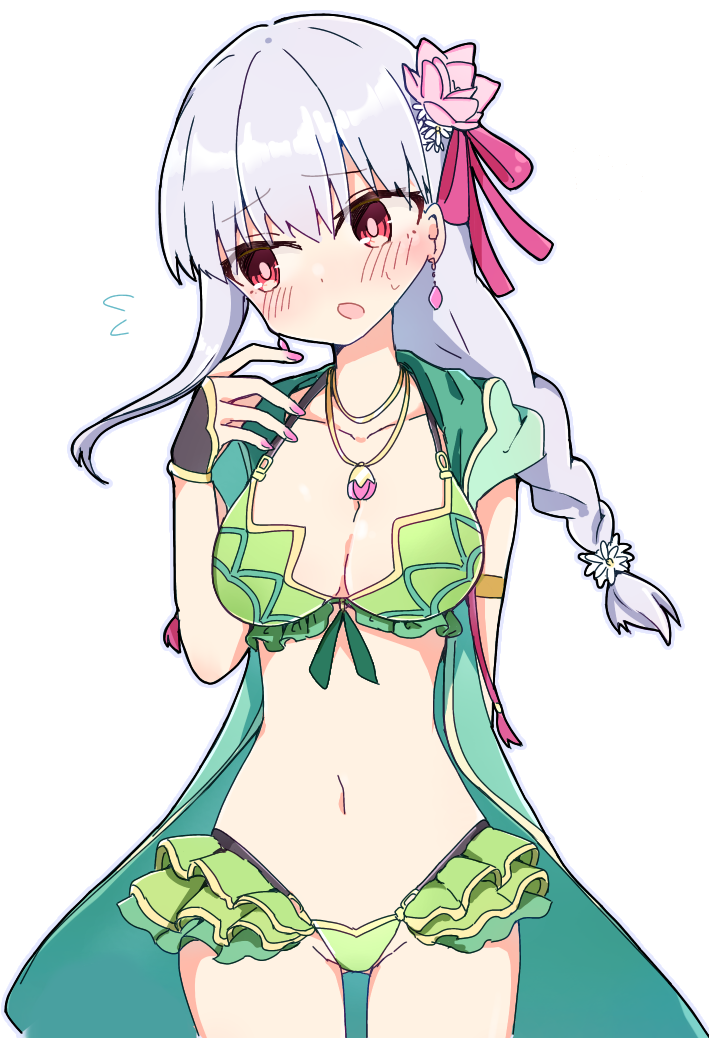 FGO 日服 水着迦摩 - 哔哩哔哩