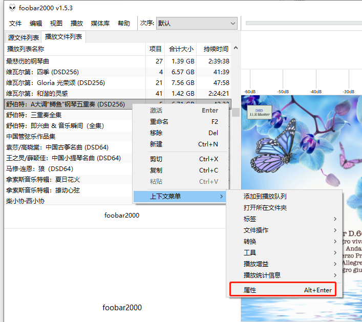 享受音乐，点亮DSD！关于Foobar2000各项设置的解释和DSD设置教程 - 哔哩哔哩