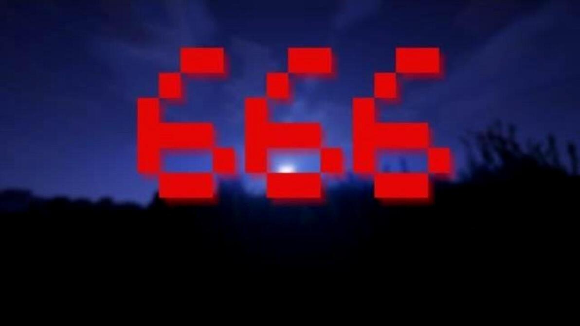 我的世界：为什么不能在mc输入“666”？这是一个臭名昭著的邪恶种子 - 哔哩哔哩