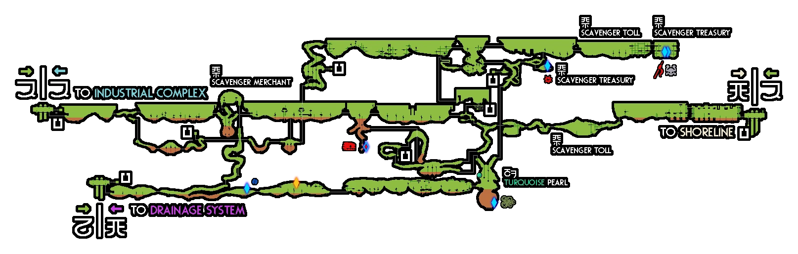 RainWorld雨世界地图-DLC版 - 哔哩哔哩
