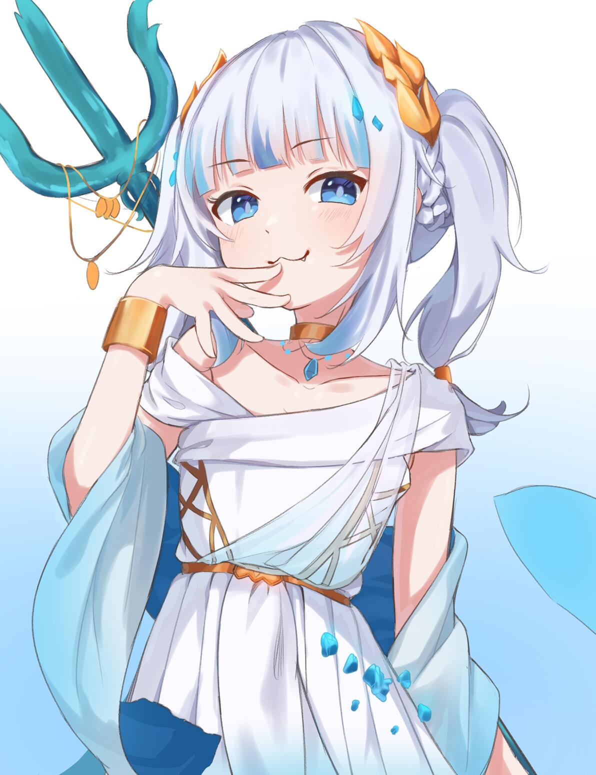 Gawr Gura高清壁纸【近百张合集】 #gawrt - 哔哩哔哩