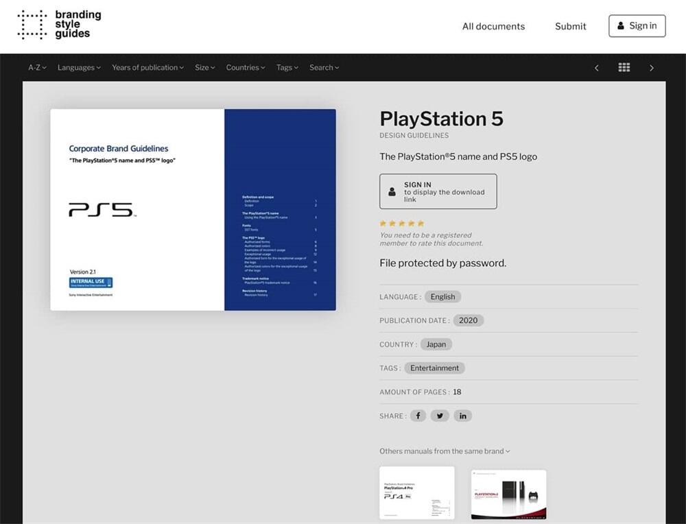 免费下载！Branding Style Guides 收录超过 2000 份品牌设计规范手册 - 哔哩哔哩