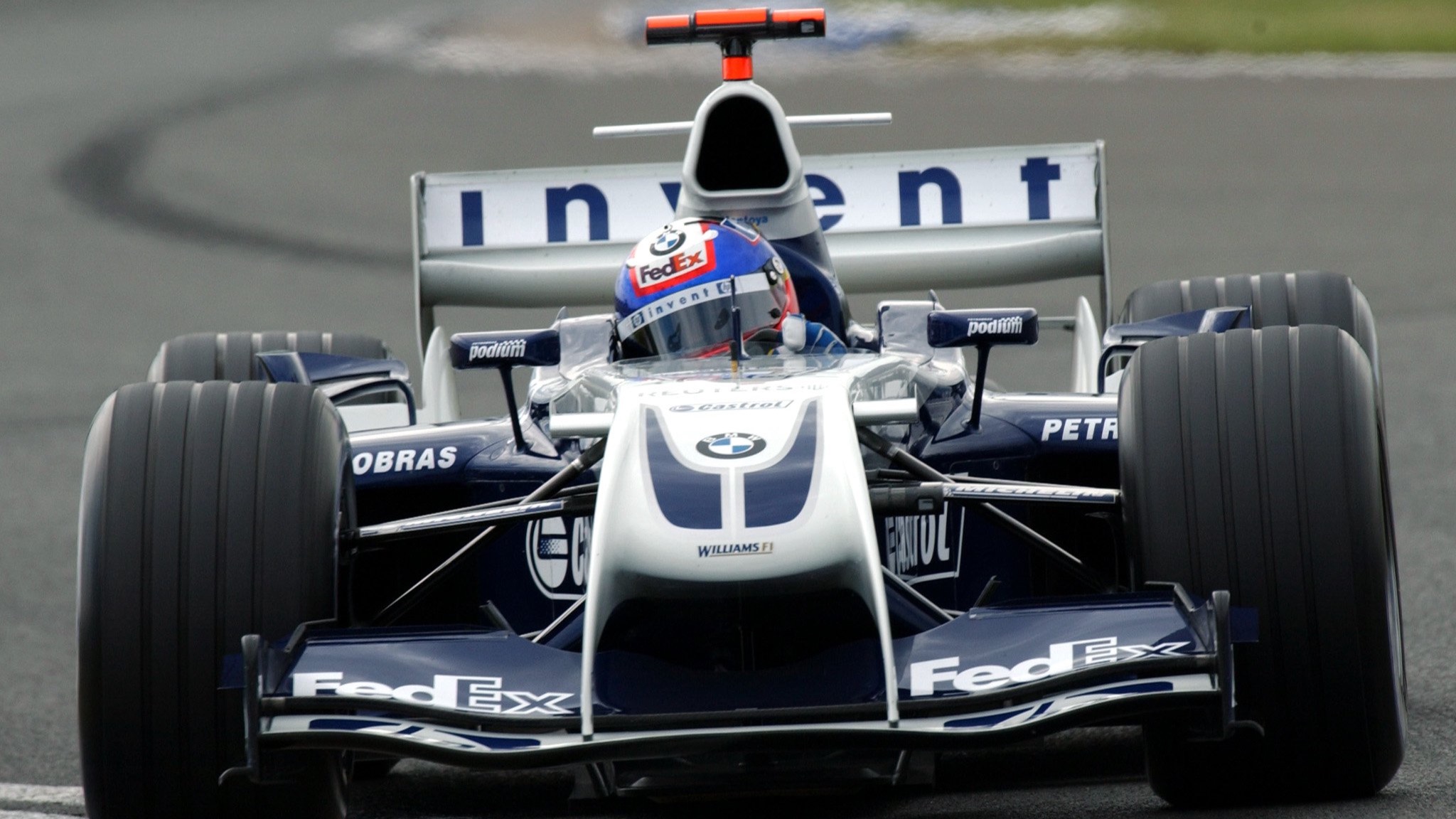 威廉姆斯FW26：优雅的蓝白色剑齿虎 - 哔哩哔哩