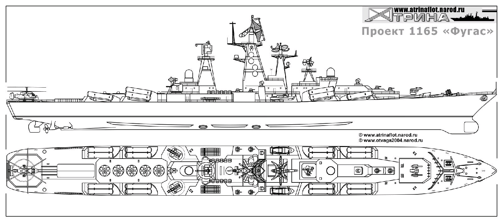 毛熊海军大型战舰介绍——1144型核动力巡洋舰 - 哔哩哔哩