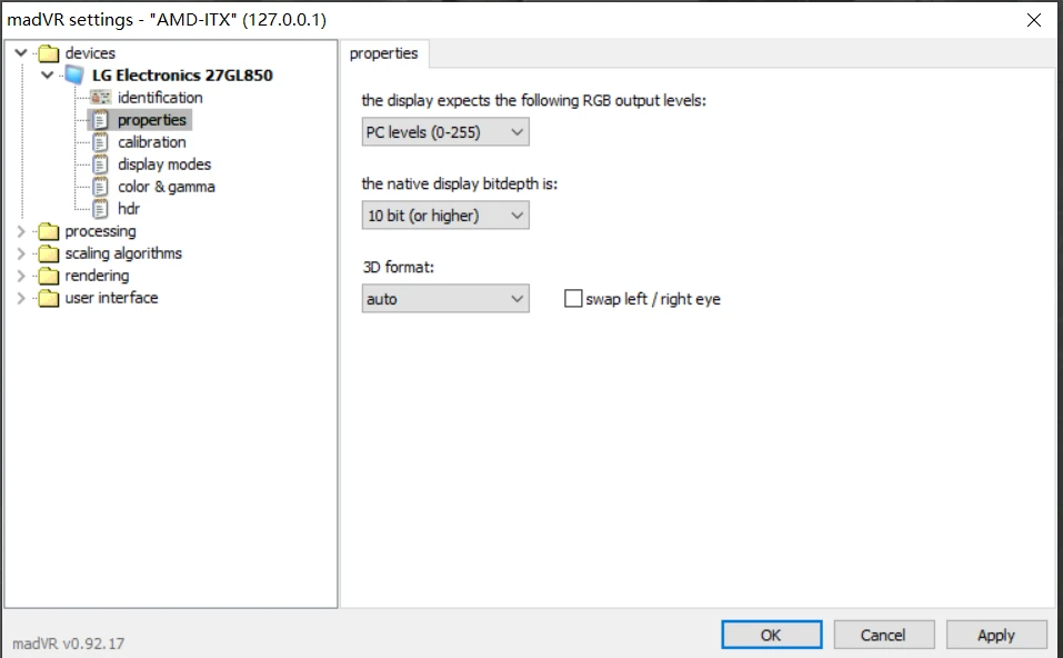 A卡+madvr+potplayer自动开启HDR设置方法 - 哔哩哔哩