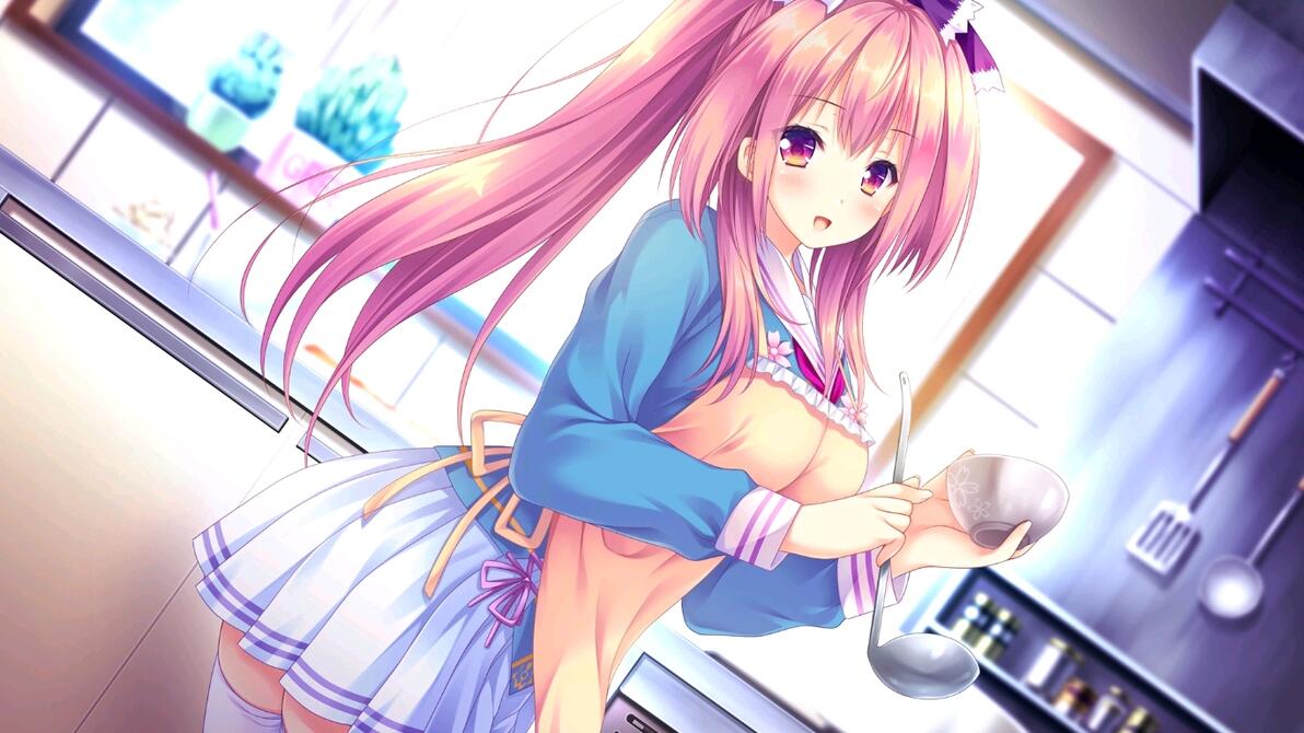 【GAL CG】猫咪相随 恋樱纷飞 - 哔哩哔哩