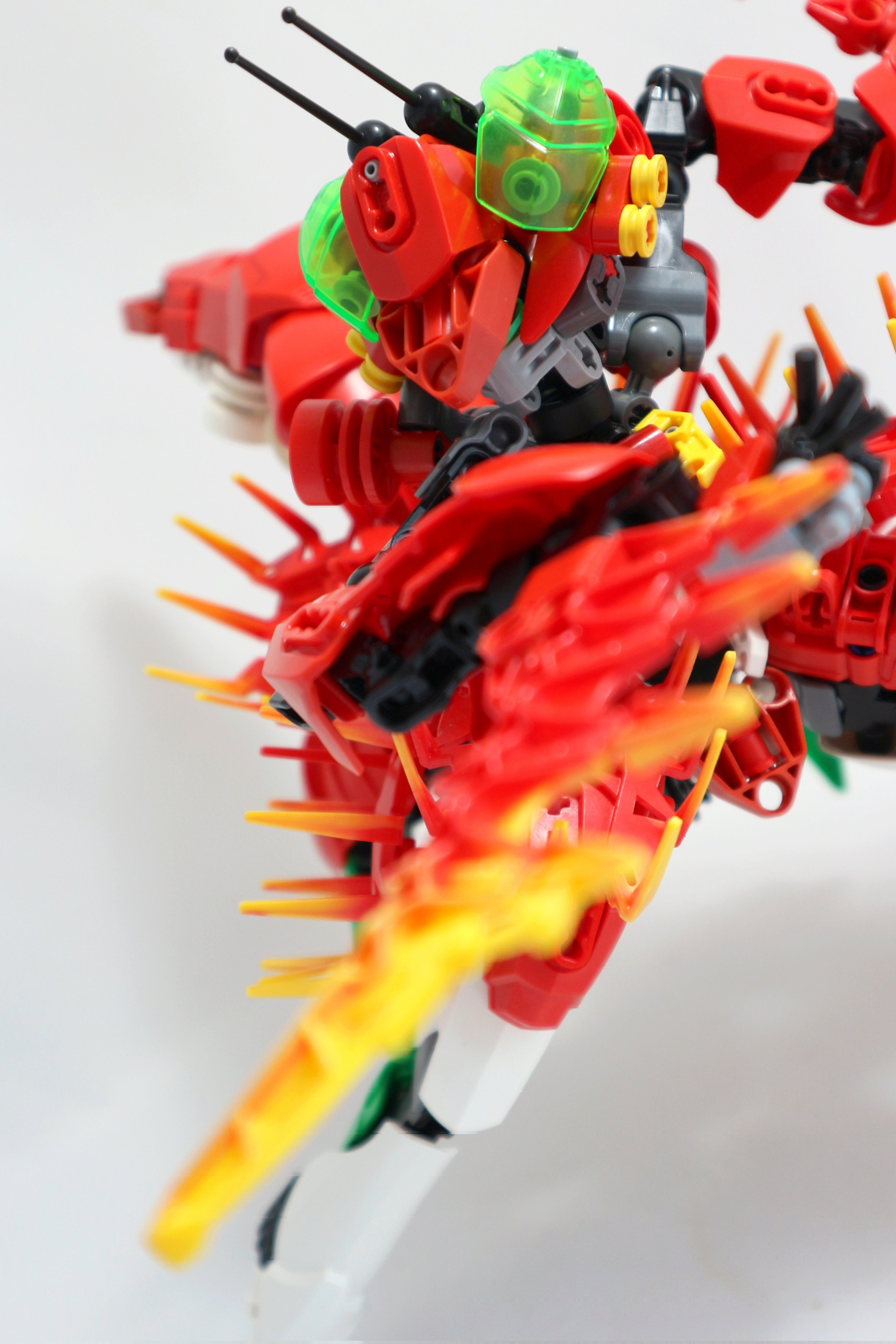 日推moc乐高机娘分享---IBK大神的红色螳螂 - 哔哩哔哩