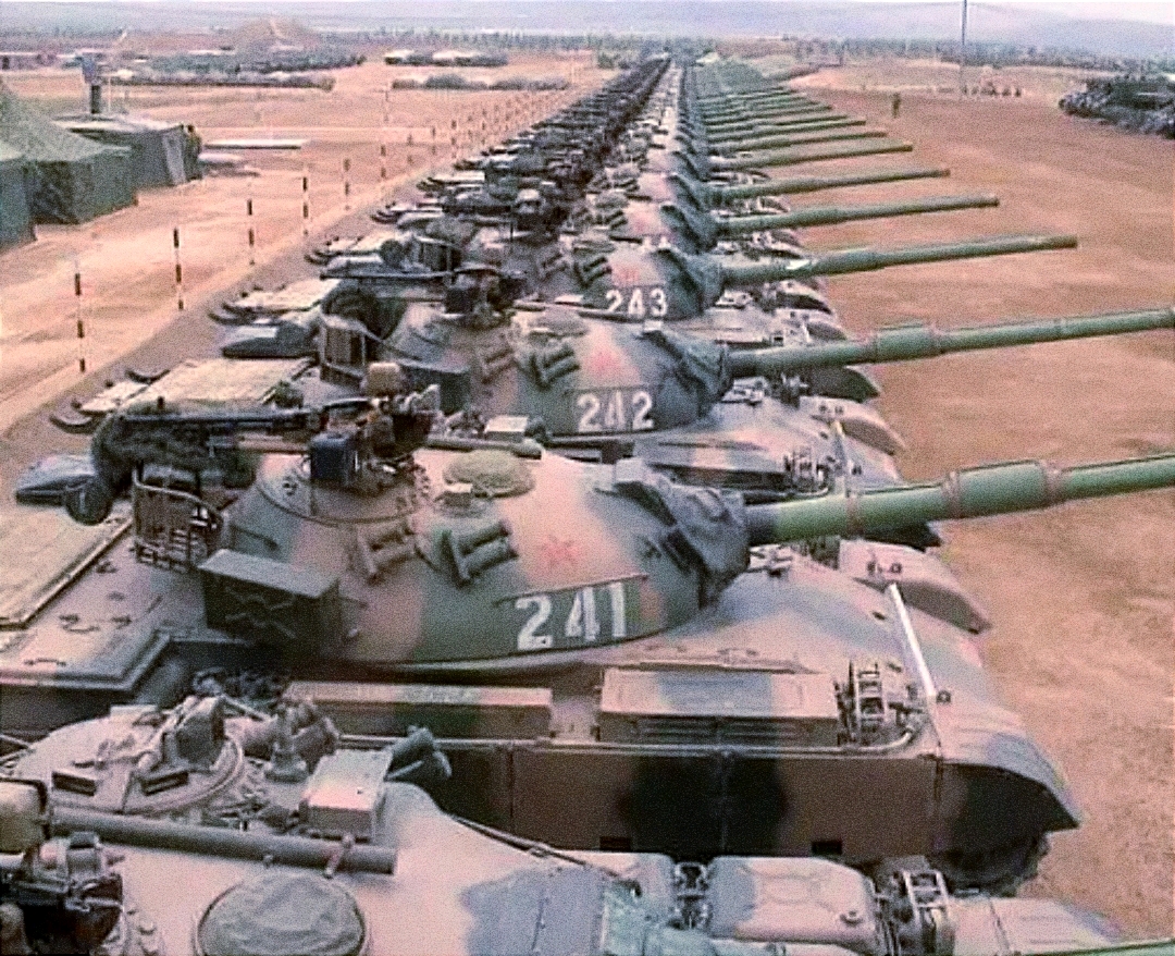 六对负重轮的88式坦克，曾是“土豪部队”的装备 - 哔哩哔哩