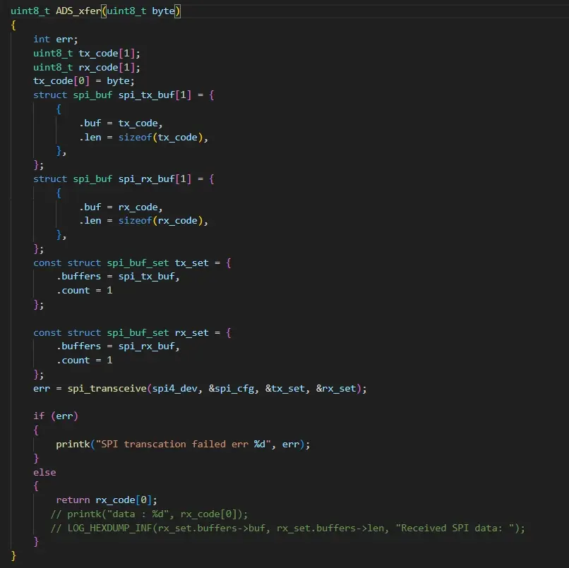 nRF5340学习笔记（七）外设综合应用篇SPI+CDC_UART,读取ADS1299多通道高速串行传输。 - 哔哩哔哩