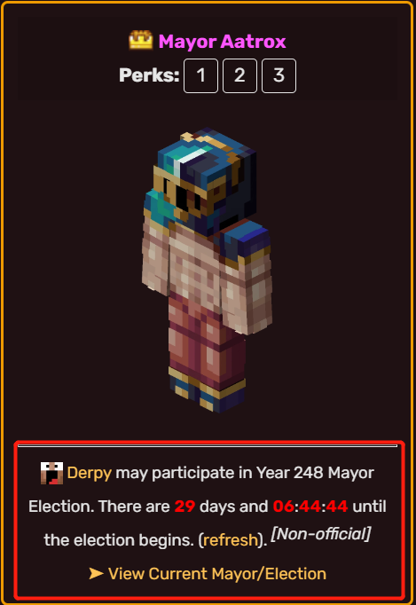 【hypixel skyblock】下个稀有市长Derpy介绍与主要攻略 - 哔哩哔哩