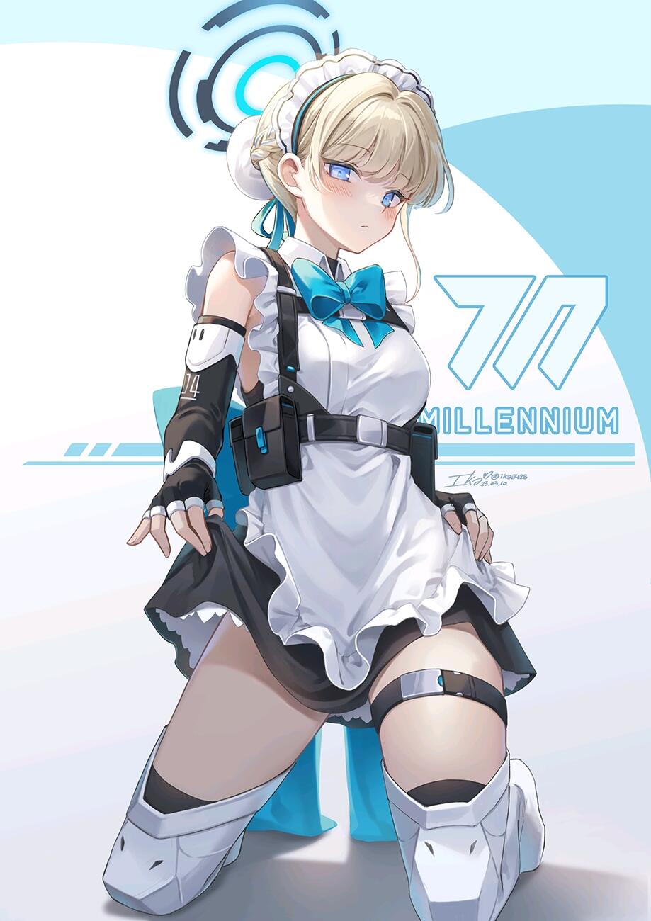 碧蓝档案飞鸟马时美图推荐 - 哔哩哔哩