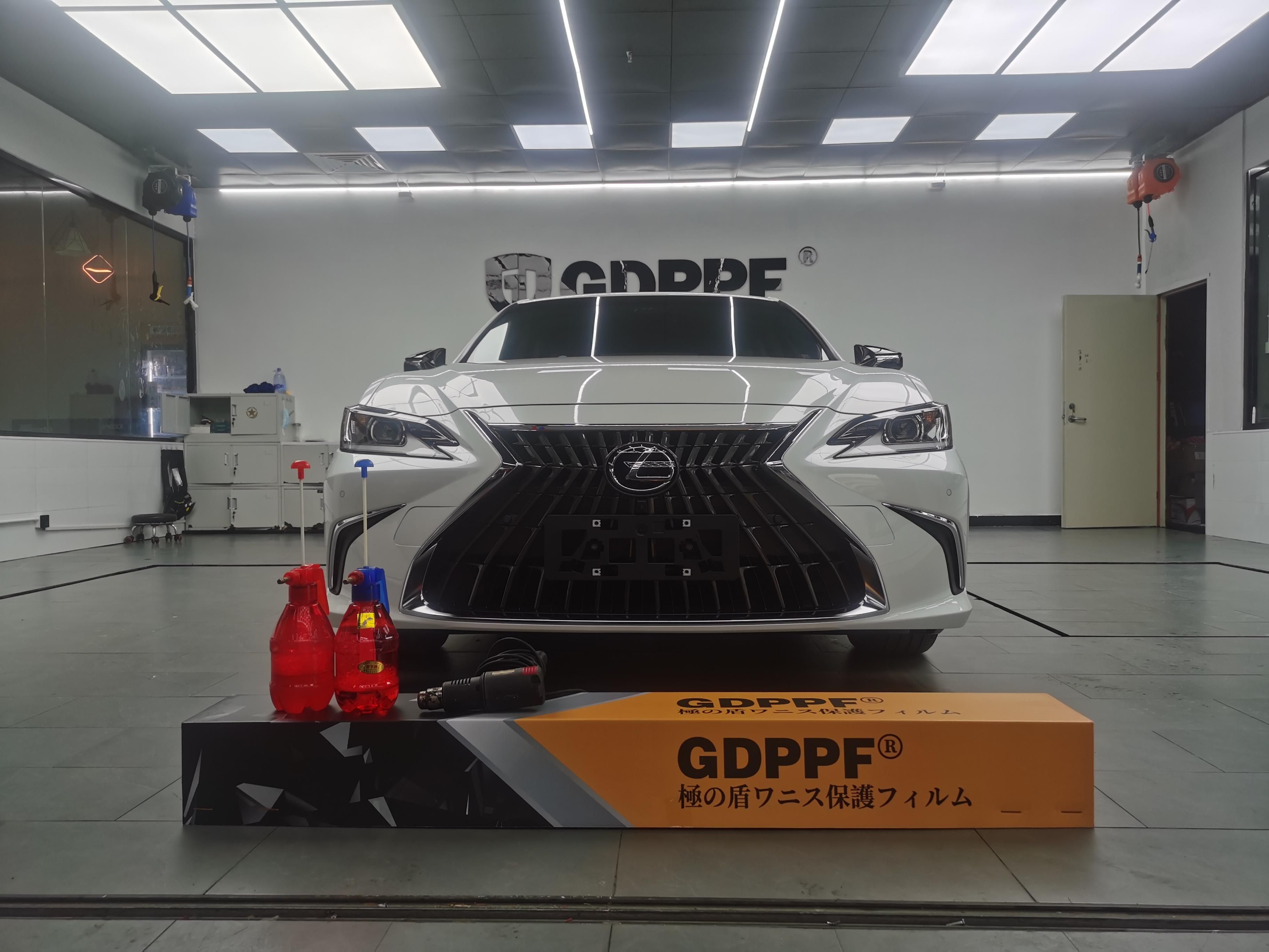 全方位的保护，雷克萨斯ES贴日本GDPPF隐形车衣 - 哔哩哔哩
