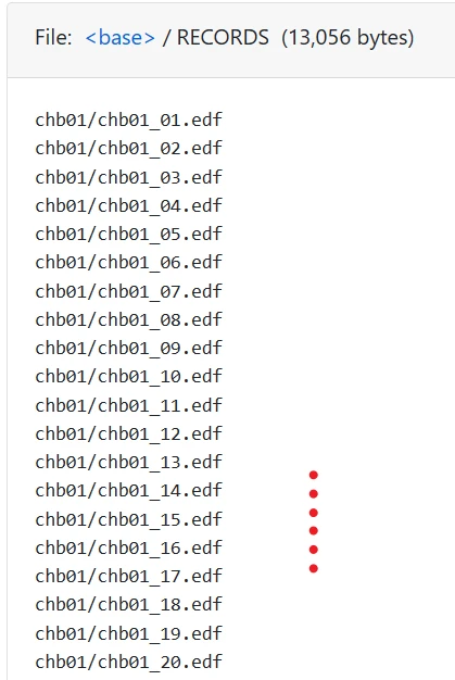CHB-MIT数据集 - 哔哩哔哩