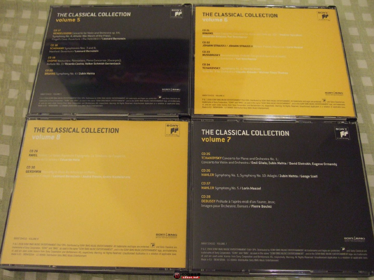 Sony出品 必属精品：古典音乐大合集30CD/FLAC - 哔哩哔哩