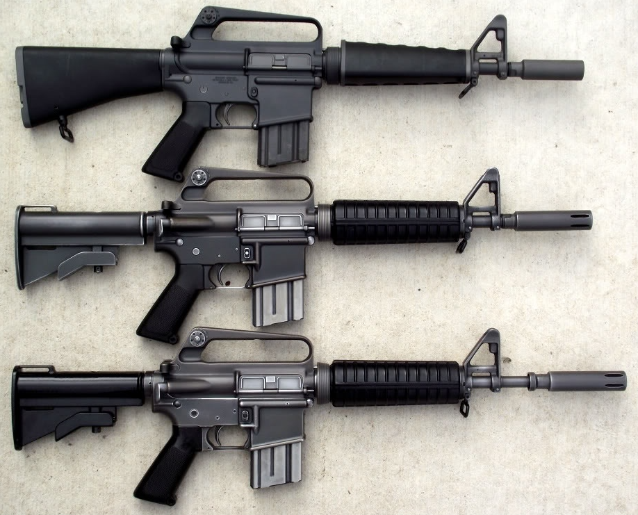 CAR-15小传——M4之前的M16短步枪 - 哔哩哔哩